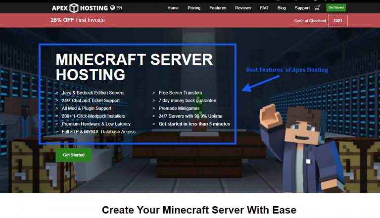 Apex Hosting | Minecraft Servers | Reviews | Offers | 2021 - mrDustBin